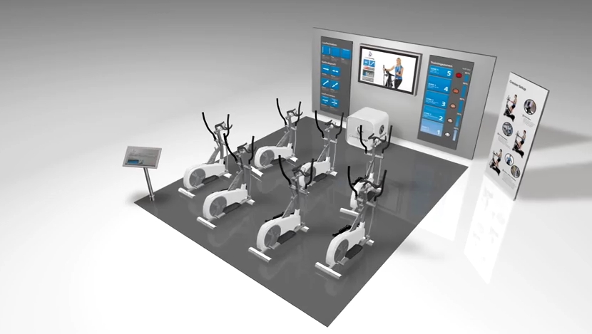 CyberCrossing Offers Full Body Workout on Elliptical Machines - Fitness ...