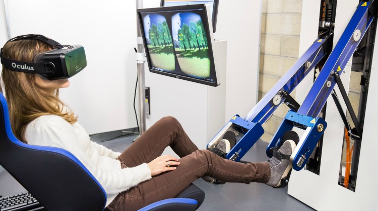 Lambda Robot Offers Unique Range of Options for Leg Rehabilitation - Fitness Gaming